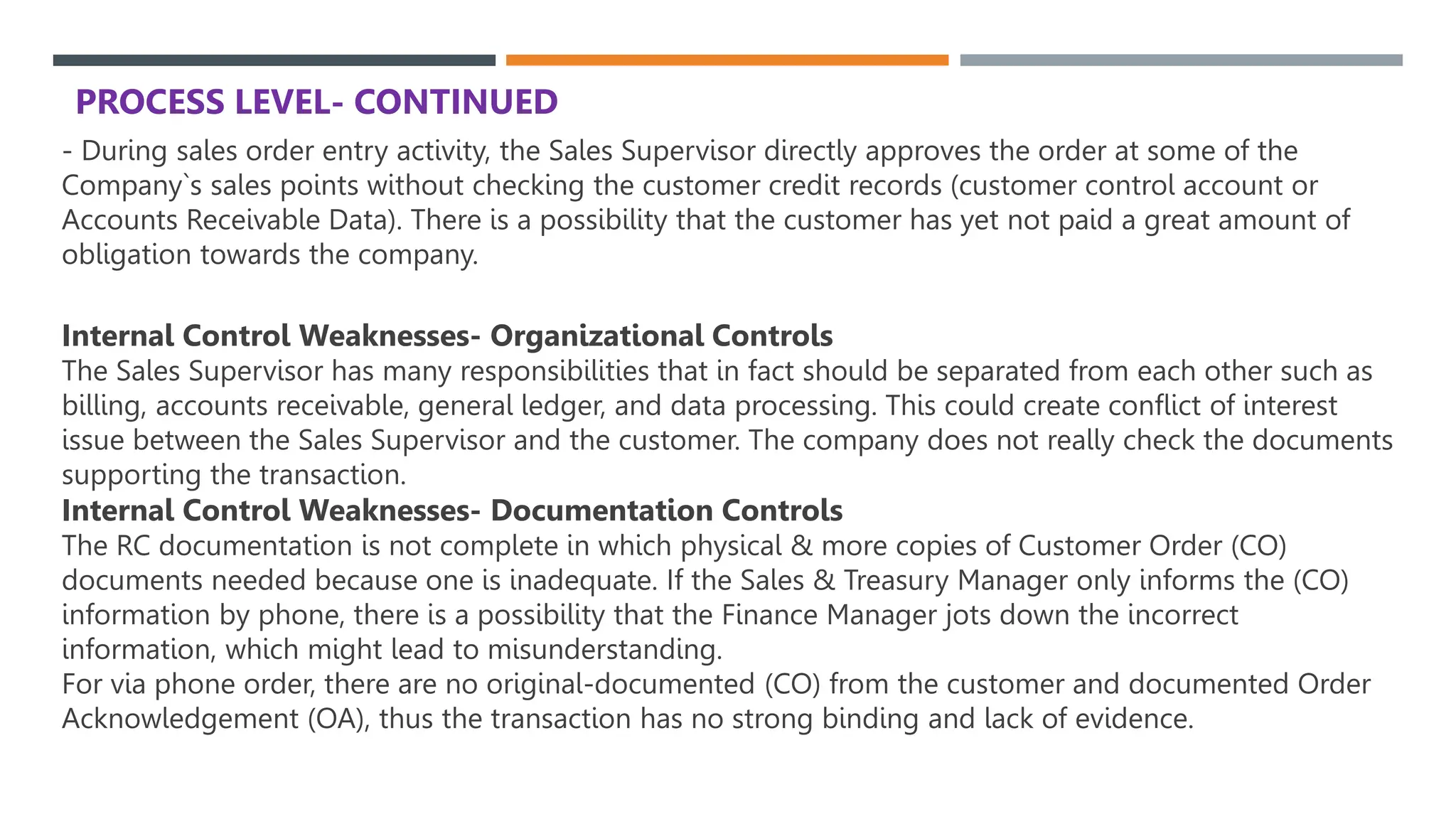 Sales & Treasury Summary_ Risks and Control Weaknesses.pptx