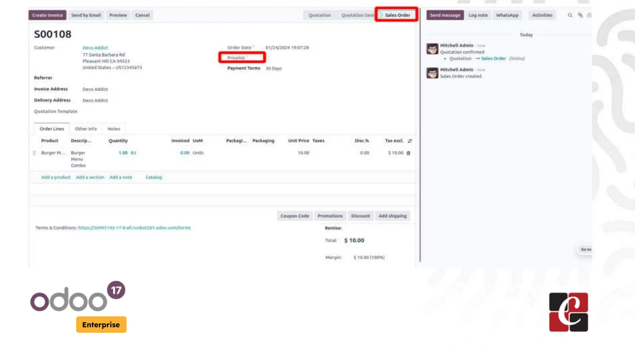 Sales without pricelists in Odoo 17 Sales | PPT
