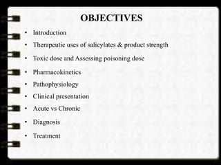 Salicylate poisoning | PPTX