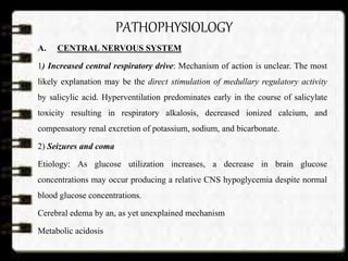 Salicylate poisoning | PPTX