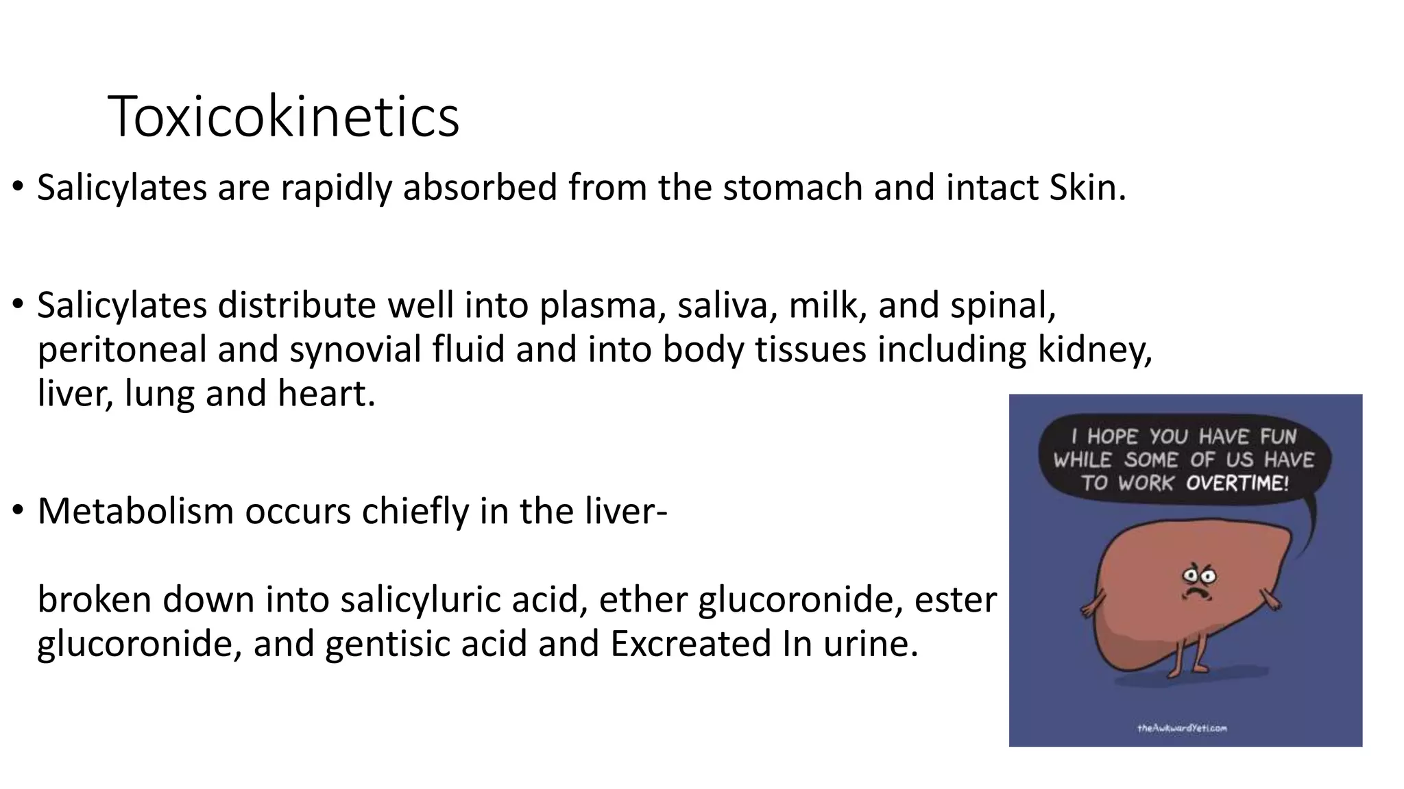 Salicylate poisoning | PPTX