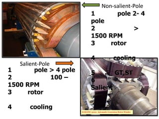 Salient pole vs non-salient-pole | PPTX