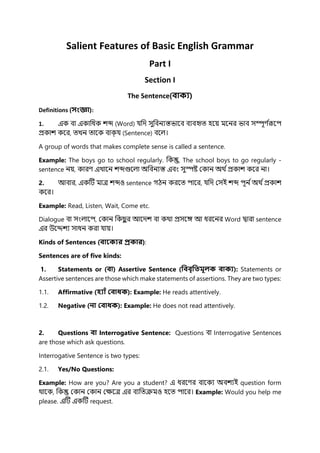 Salient Features of Basic English Grammar.docx