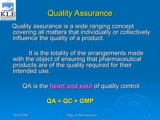 Salient Features of Quality Assurance.ppt
