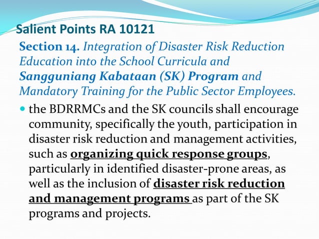 Salient Features of RA10121 | PDF
