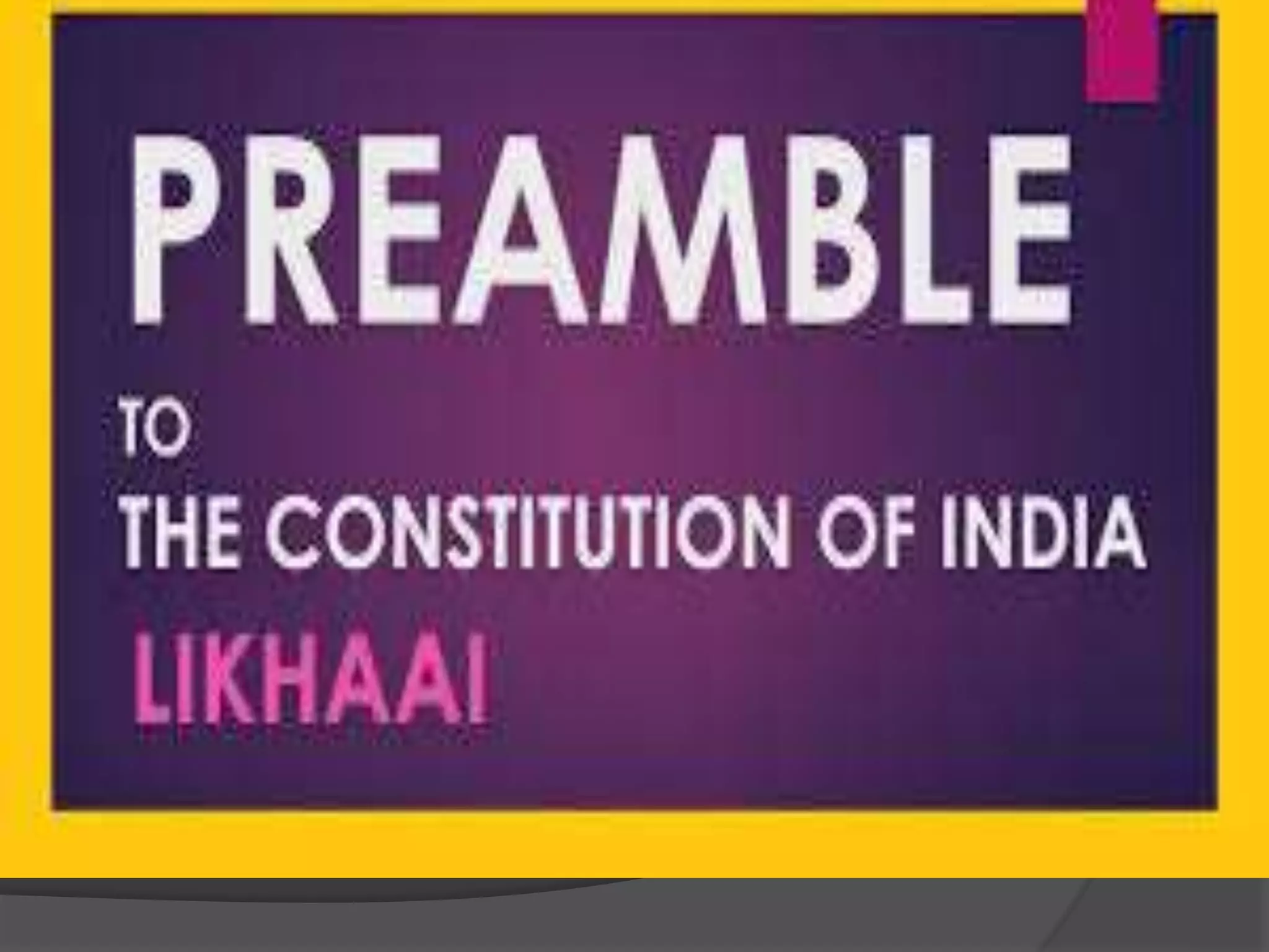 Salient features of the indian constitution | PPTX