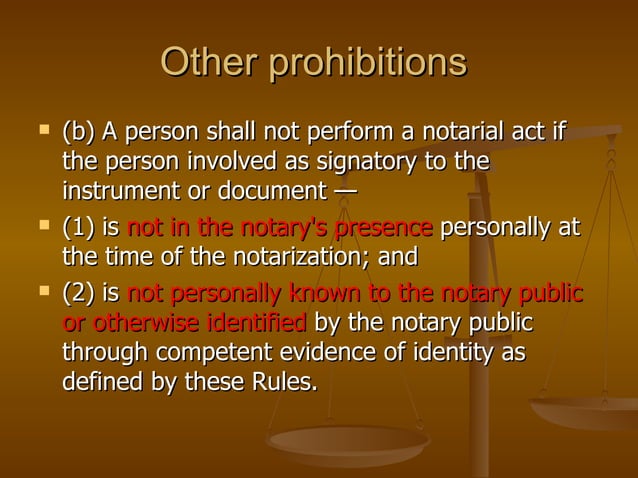 Salient features of the notarial law | PPT | Law