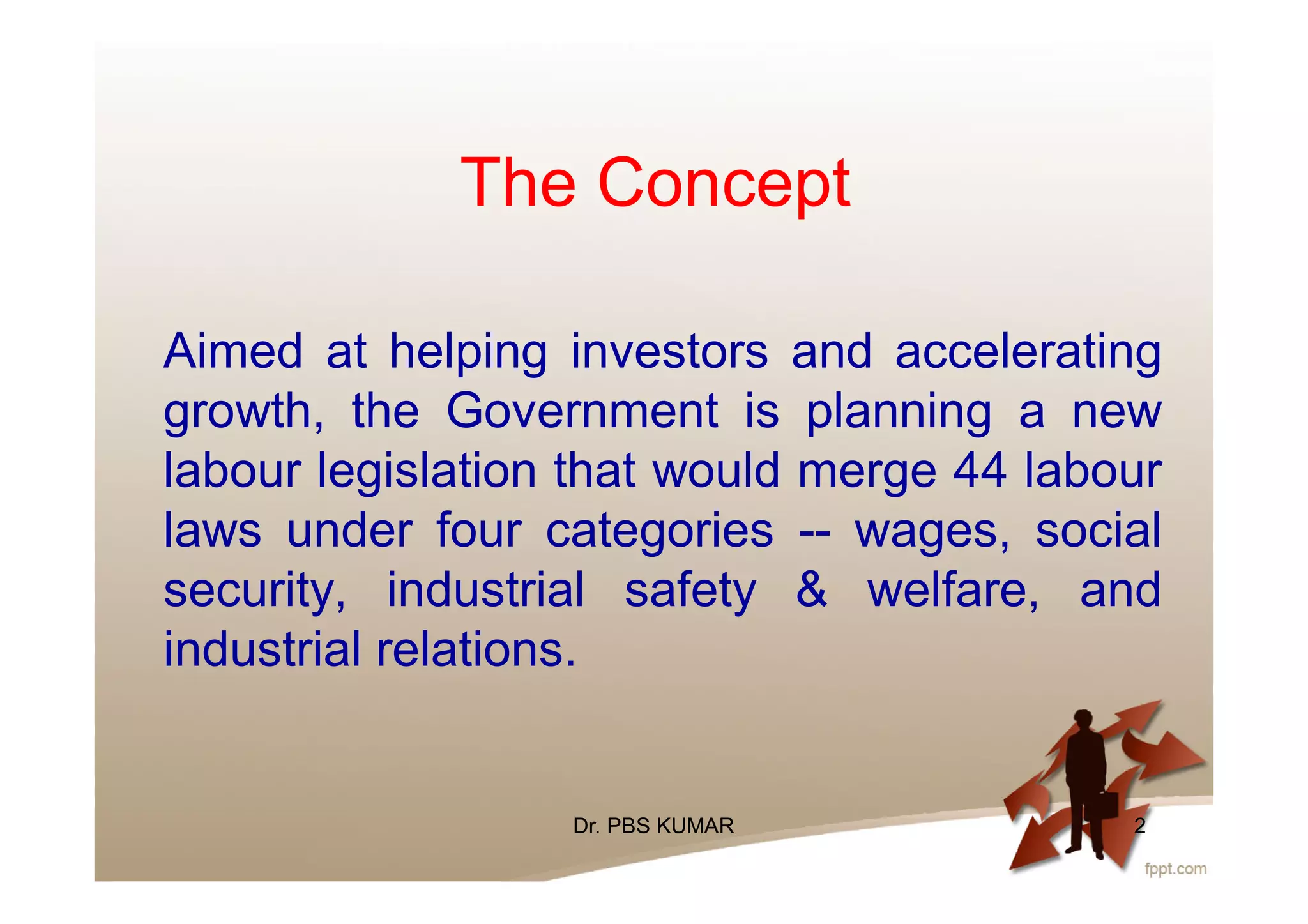 Salient features on all labour codes ppt [compatibility mode] | PDF