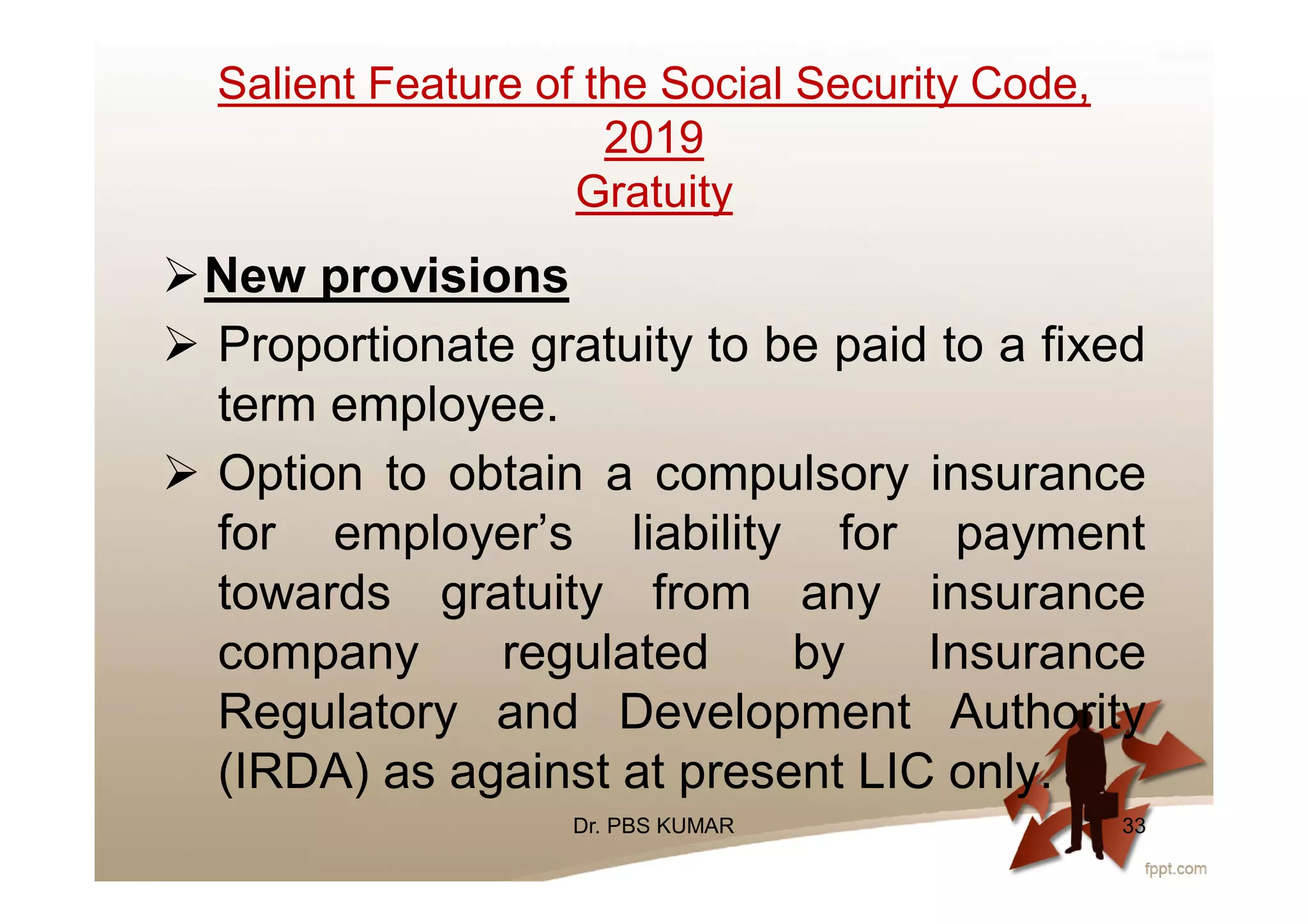 Salient features on all labour codes ppt [compatibility mode] | PDF