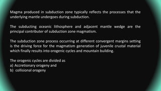 Salient geochemical feature of magma formed in MORB.pptx