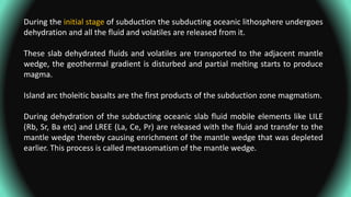 Salient geochemical feature of magma formed in MORB.pptx