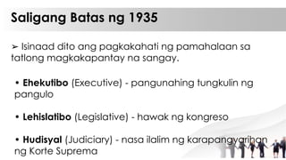 SALIGANG BATAS NG PILIPINAS ARALING PANLIPUNAN.pptx
