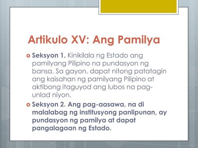 Saligang batas ng pilipinas(1987) | PPTX