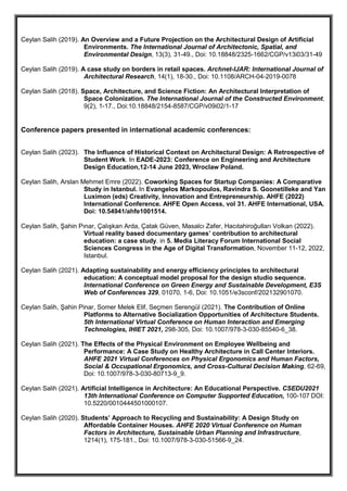 Salih Ceylan Curriculum Vitae - Academic and Professional | PDF