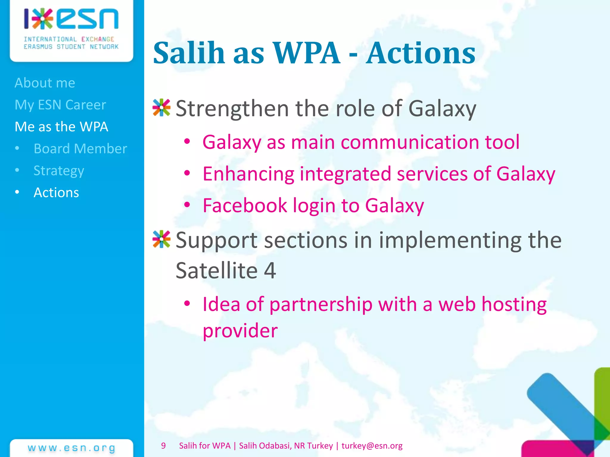 Salih wpa candidacy | PPT
