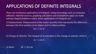 Definite integrals: geometry, properties, applicstion | PPTX