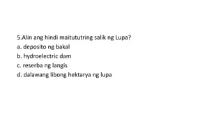 Salik ng Produksyon.powerpoint AP9 QUIZES | PPTX