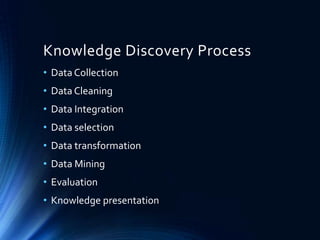 Data Mining and Recommendation Systems | PPTX