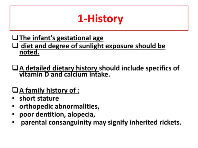 Approach to a child with Rickets | PPTX
