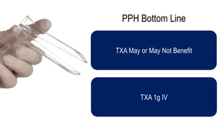 The latest on Tranexamic Acid TXA | PPTX