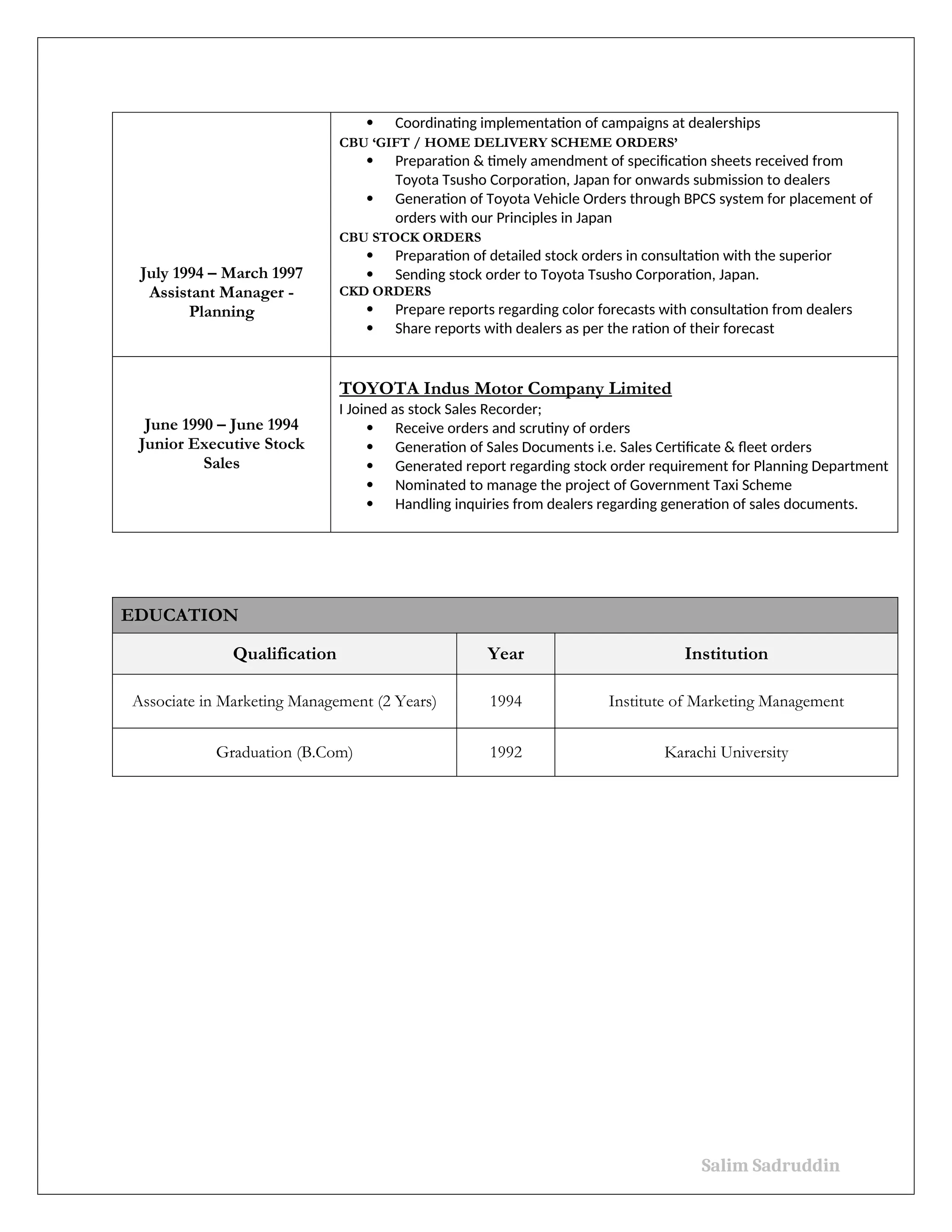 Salim Sadruddin - CVvvvvvvvvvvvvvvvvvvvvvvvvvvvvvvvvvvvvvvv | PDF