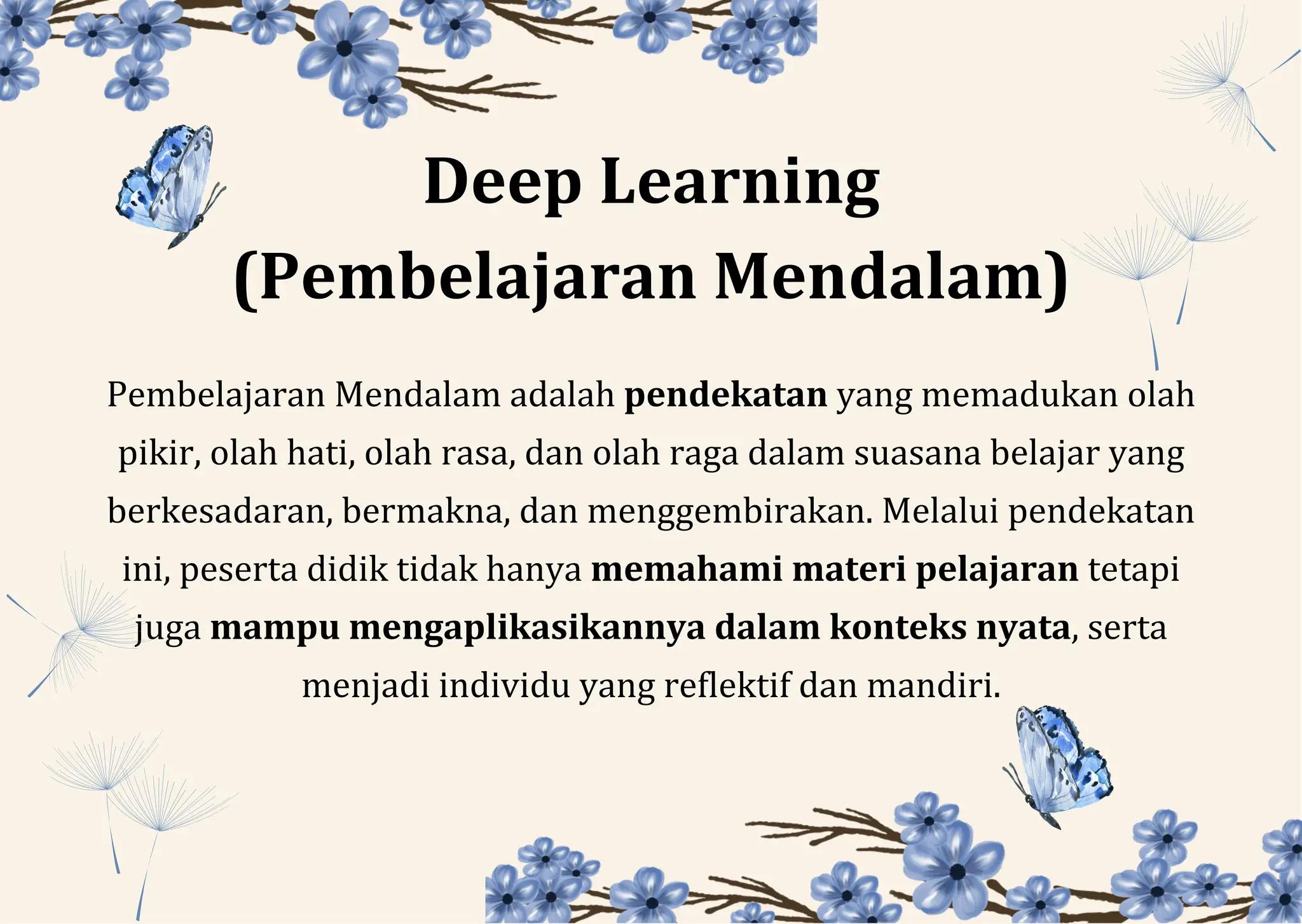 Deep Learning as Pembelajaran Mendalam (pm) | PDF