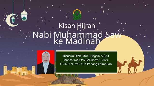 Kisah hijrah Nabi Muhammad Saw ke Madinah.pptx