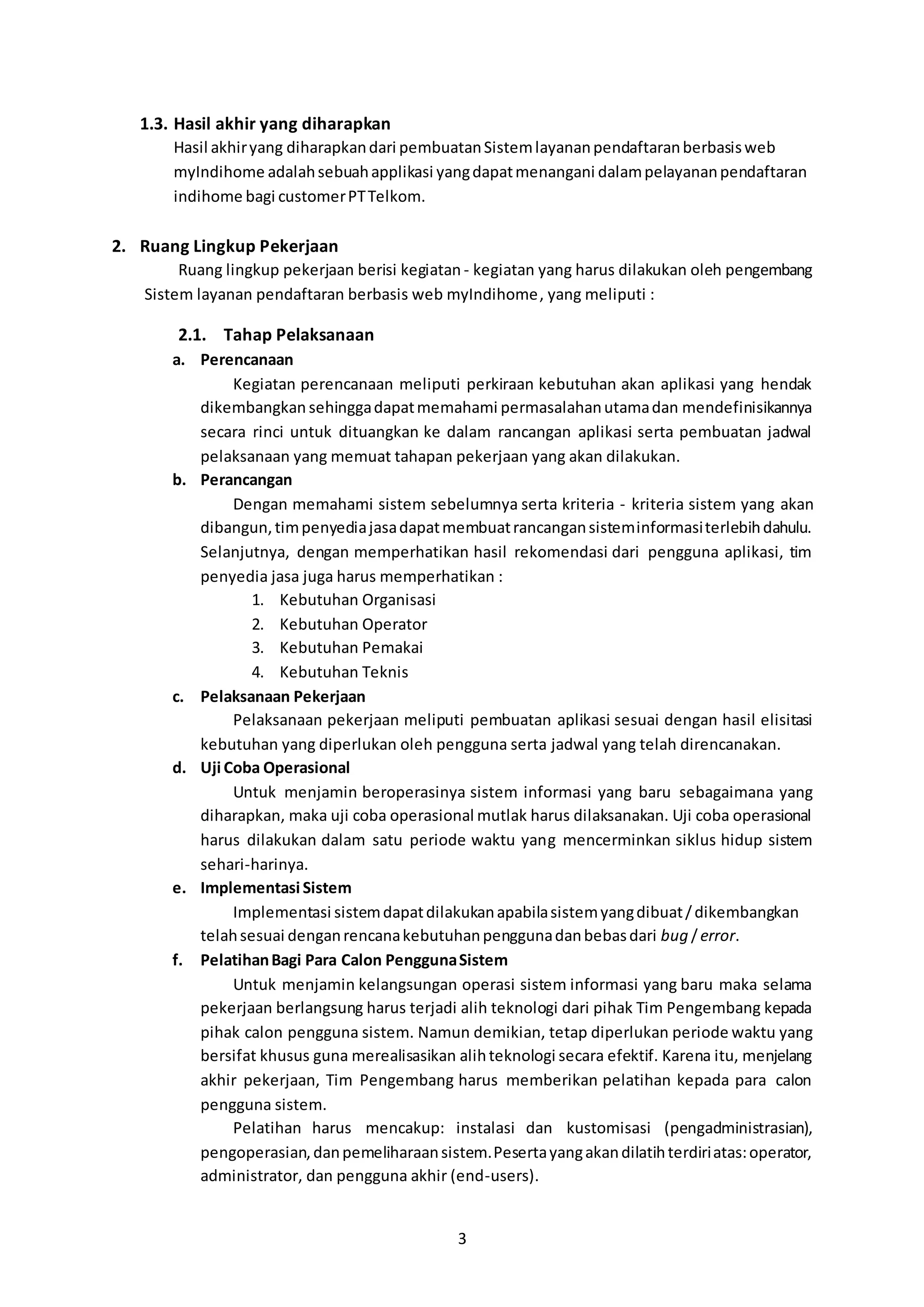 Terms of reference - ETS MPPL E | PDF