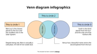Venn Diagram Infographics Venn Diagram Infographics | PPTX