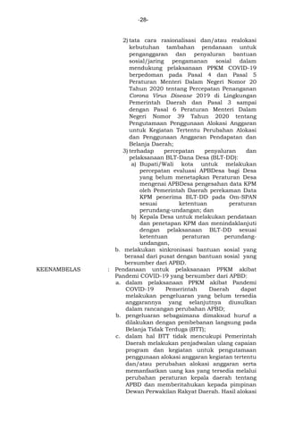 Inmendagri No 01 Tahun 2022 tentang PPKM Jawa Bali | PDF