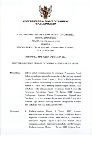 Salinan Kepmen ESDM Nomor 301 RPMBN 2022 sd 2027.pdf