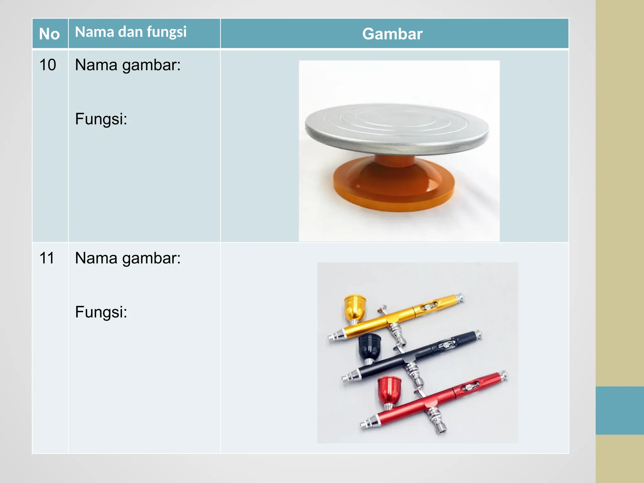 Salinan Pengenalan alat dan bahan dalam seni rupapptx | PPTX