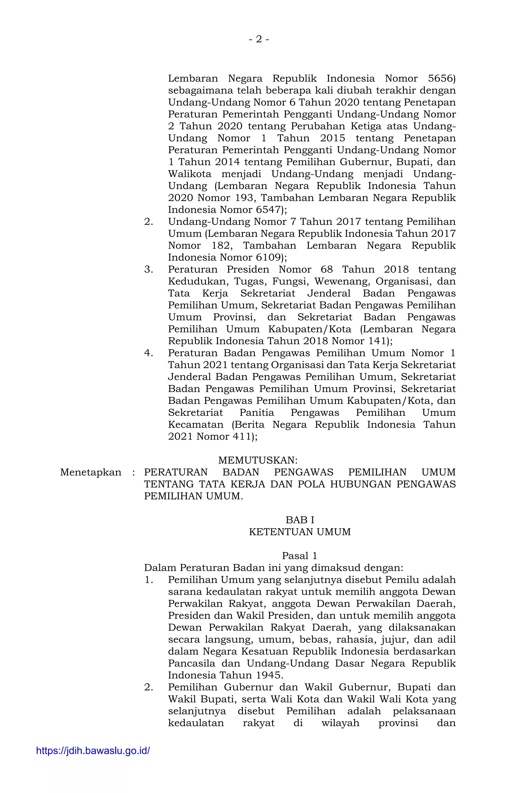 salinan peraturan bawaslu nomor 3 tahun 2022 (1).pdf