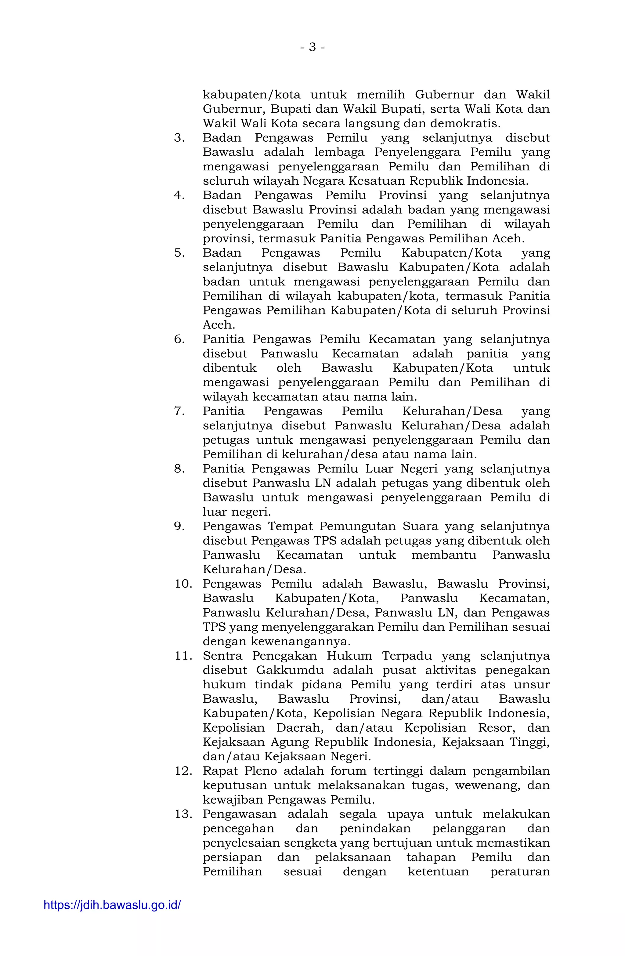 salinan peraturan bawaslu nomor 3 tahun 2022 (1).pdf