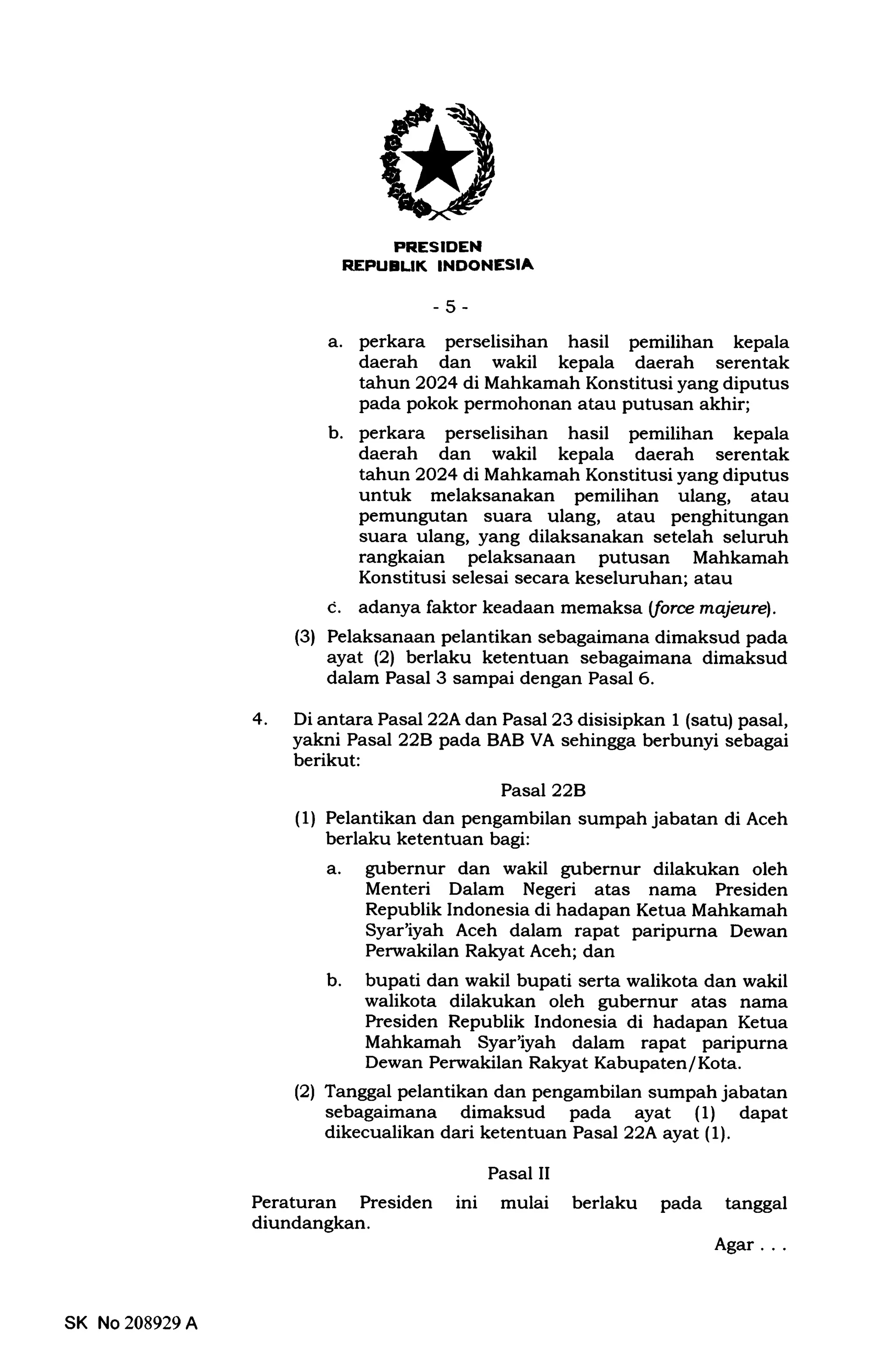 Salinan Perpres Nomor 13 Tahun 2025 pdf kumparan.com