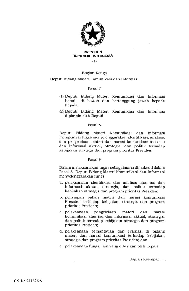 Salinan Perpres Nomor 82 Tahun 2024 kumparan | PDF