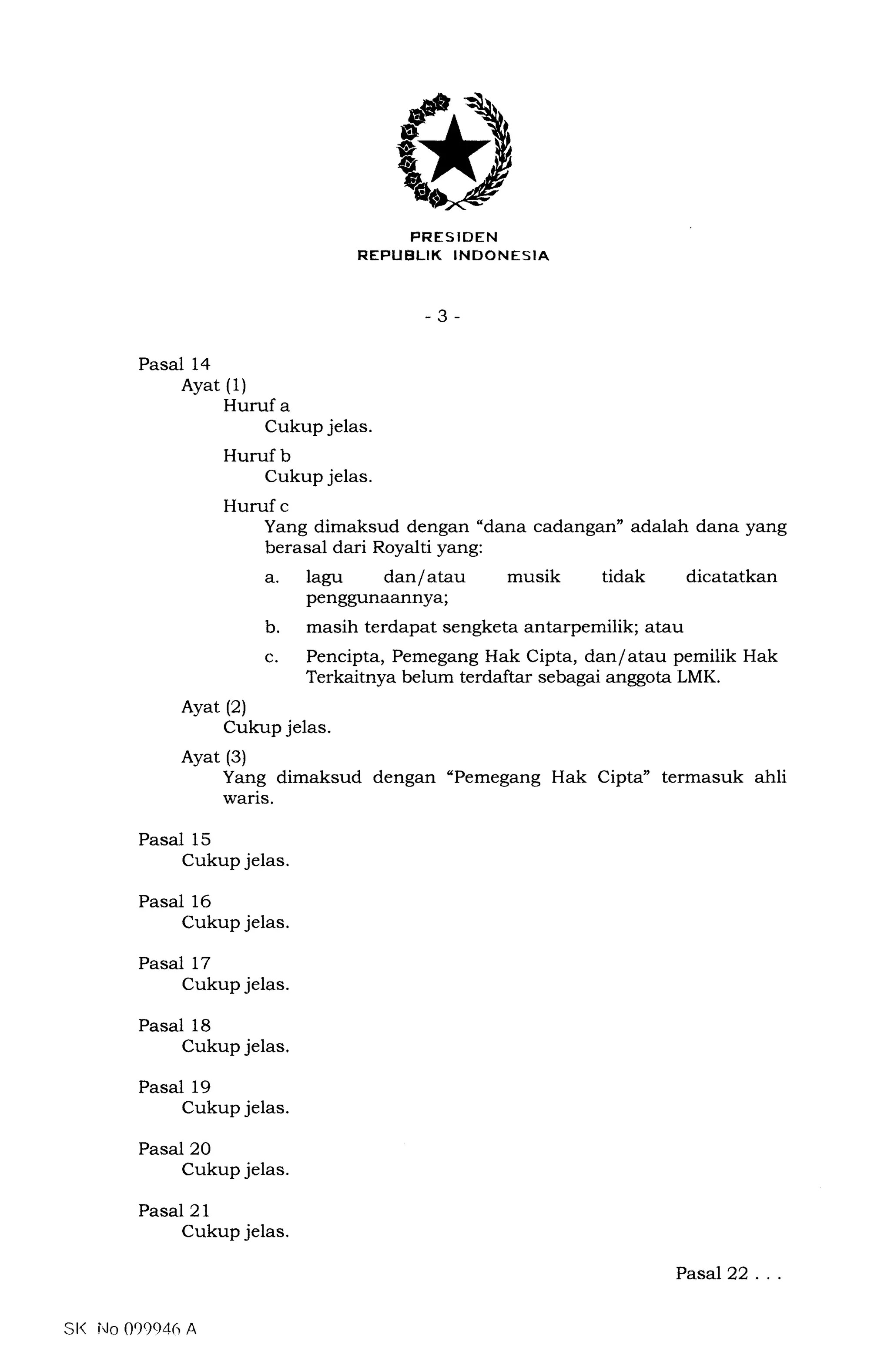 PP Nomor 56 tahun 2021 | PDF