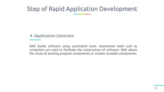 Rapid Application Development & Prototyping | PPTX