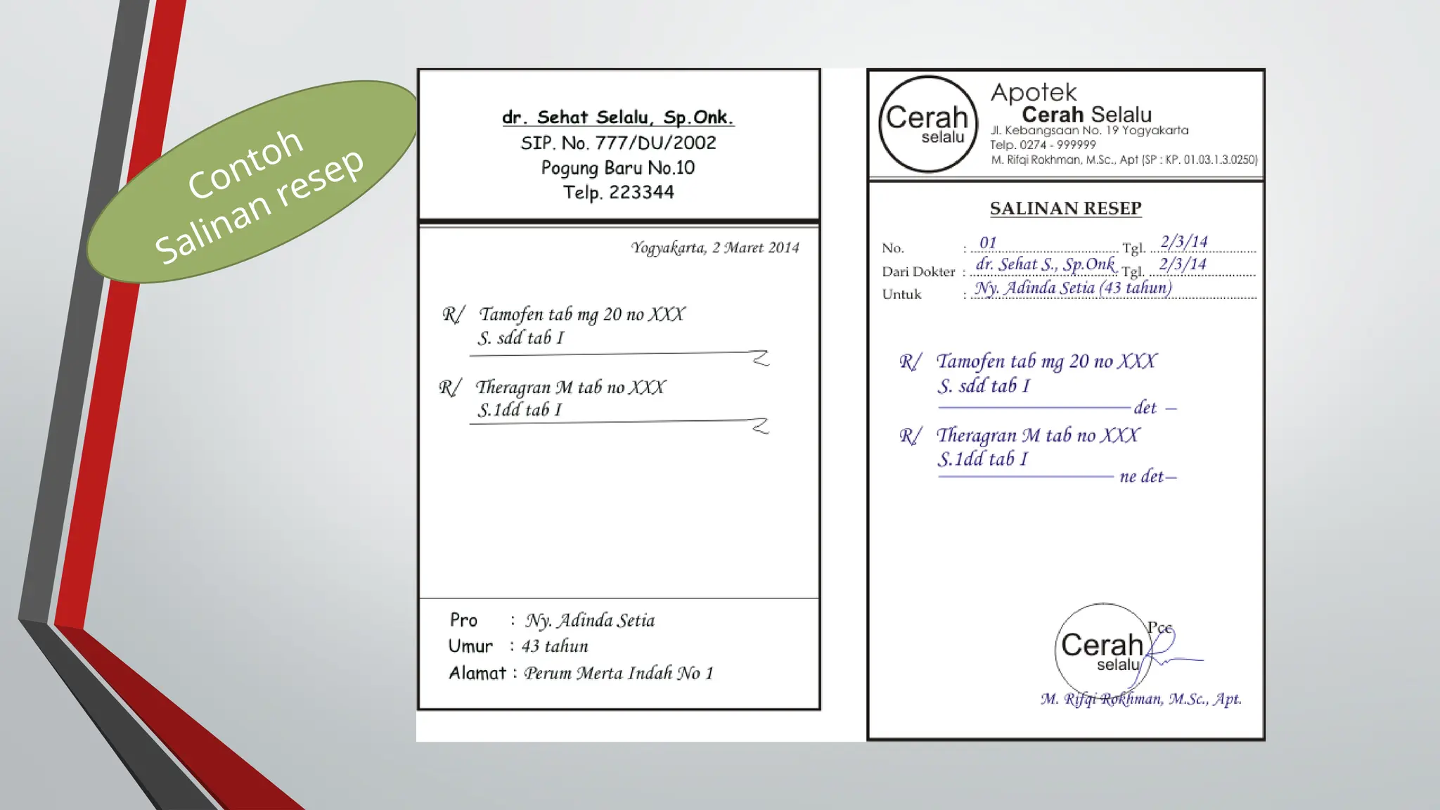 Salinan Resep, Etiket dan label kelas X.pptx