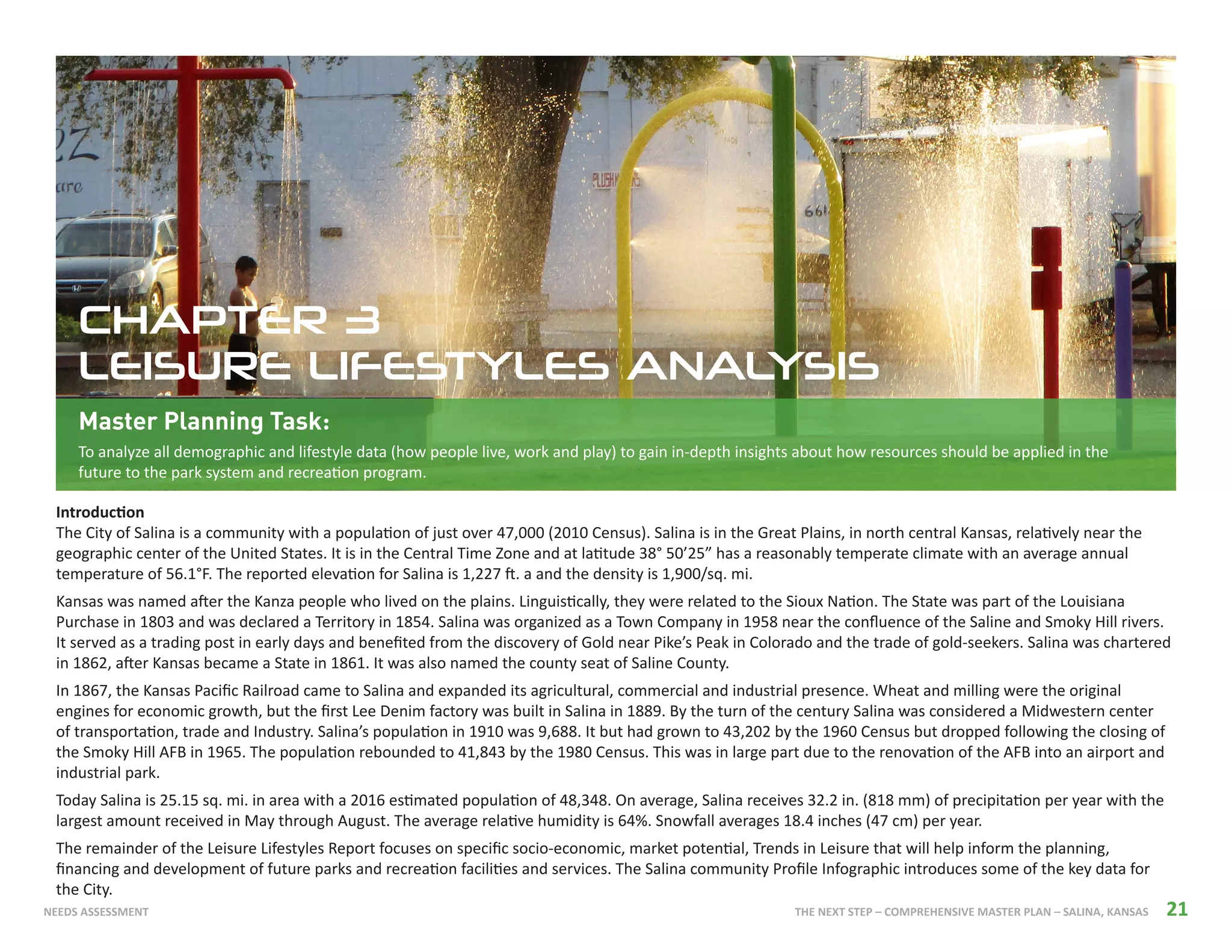 City of Salina Parks and Recreation Master Plan-Section 2 | PPT