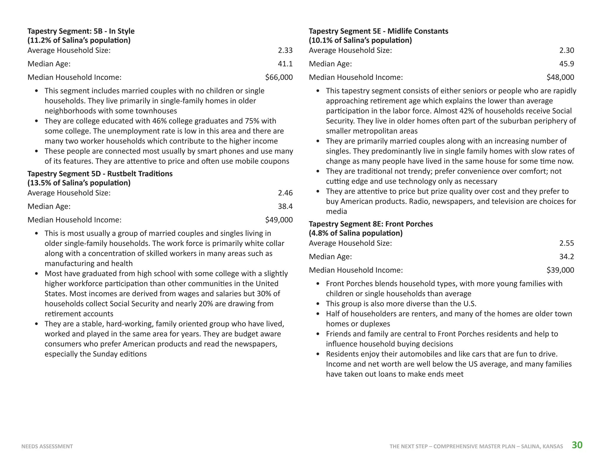 City of Salina Parks and Recreation Master Plan-Section 2 | PPT