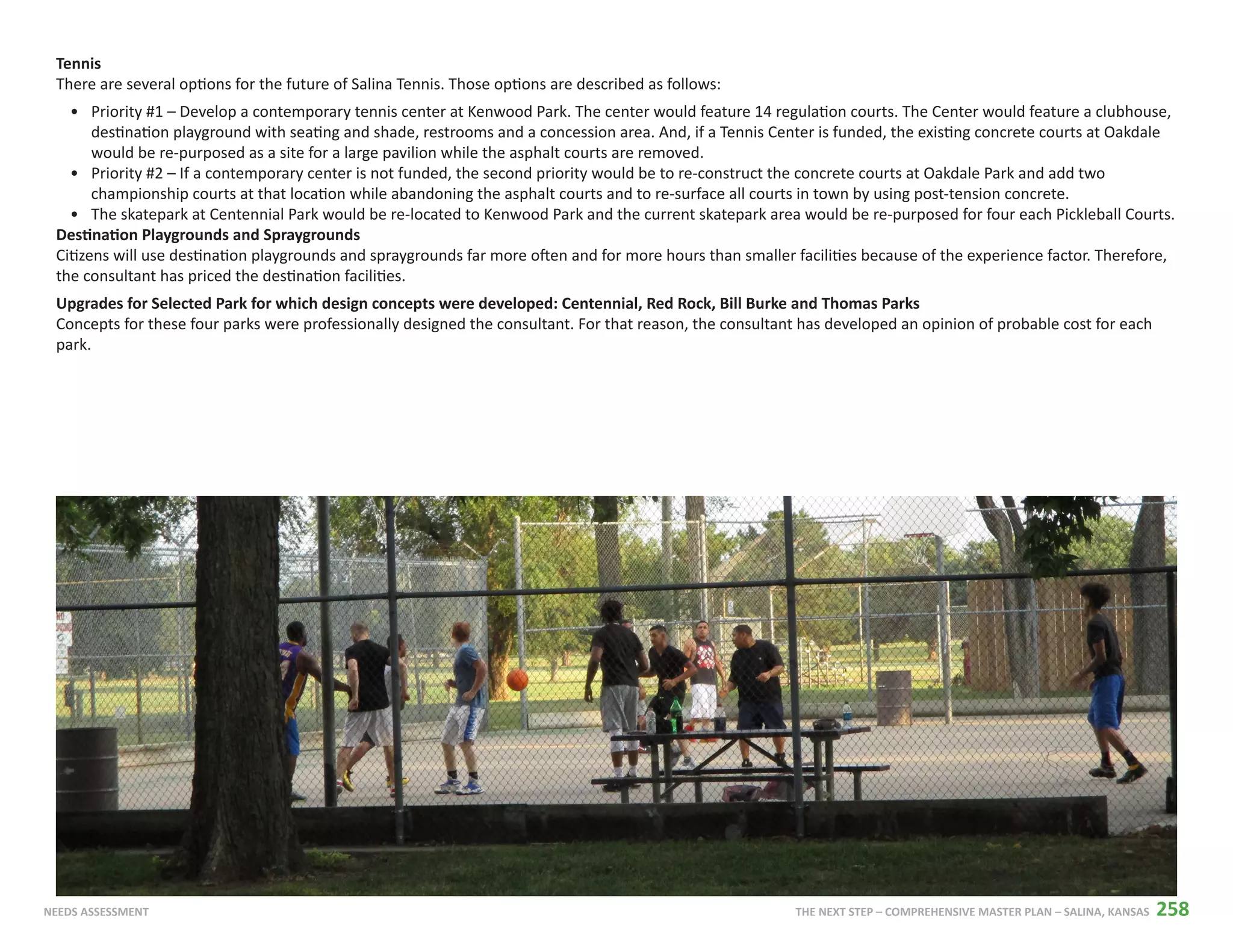 City of Salina Parks and Recreation Master Plan-Section 4 | PDF ...