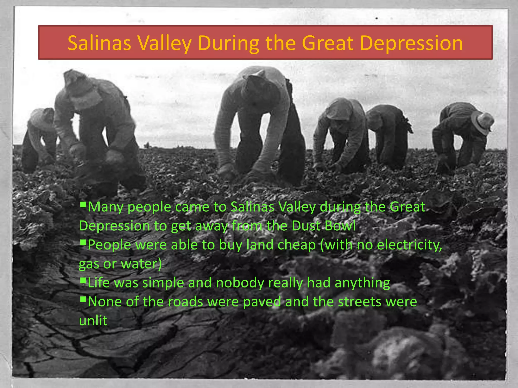 Salinas Valley, California | PPTX