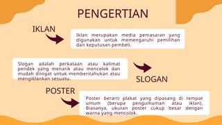 Salindia Iklan, Slogan dan Poster Microteaching | PPT