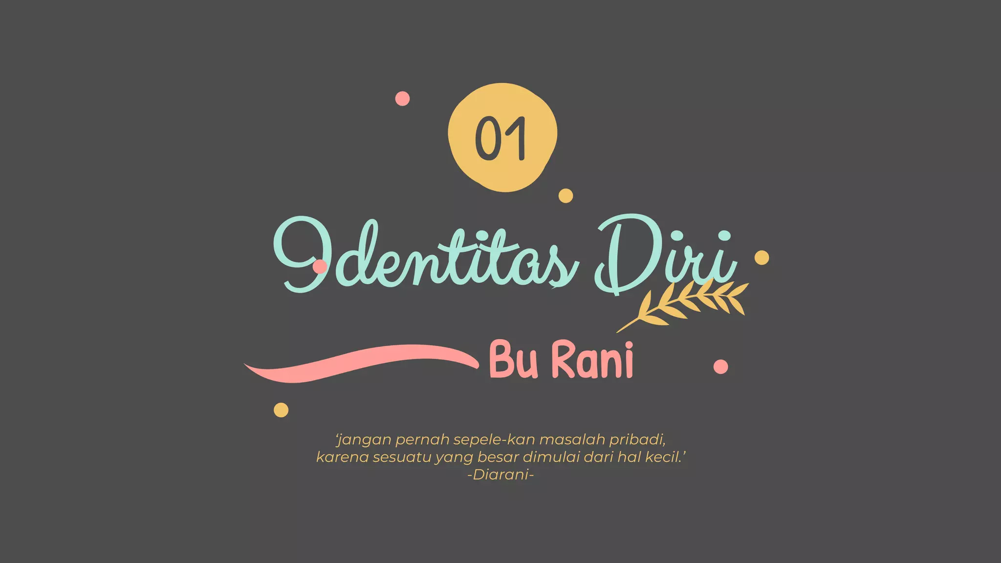 Salindia tugas biografi weni n.i | PPTX