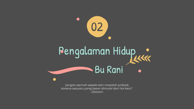 Salindia tugas biografi weni n.i | PPTX