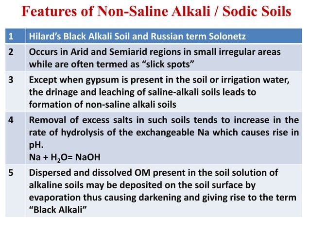 Salt Affected Soils and Their Management | PPTX | Developmental Sites ...