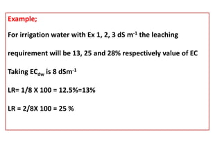 Salt Affected Soils and Their Management | PPTX