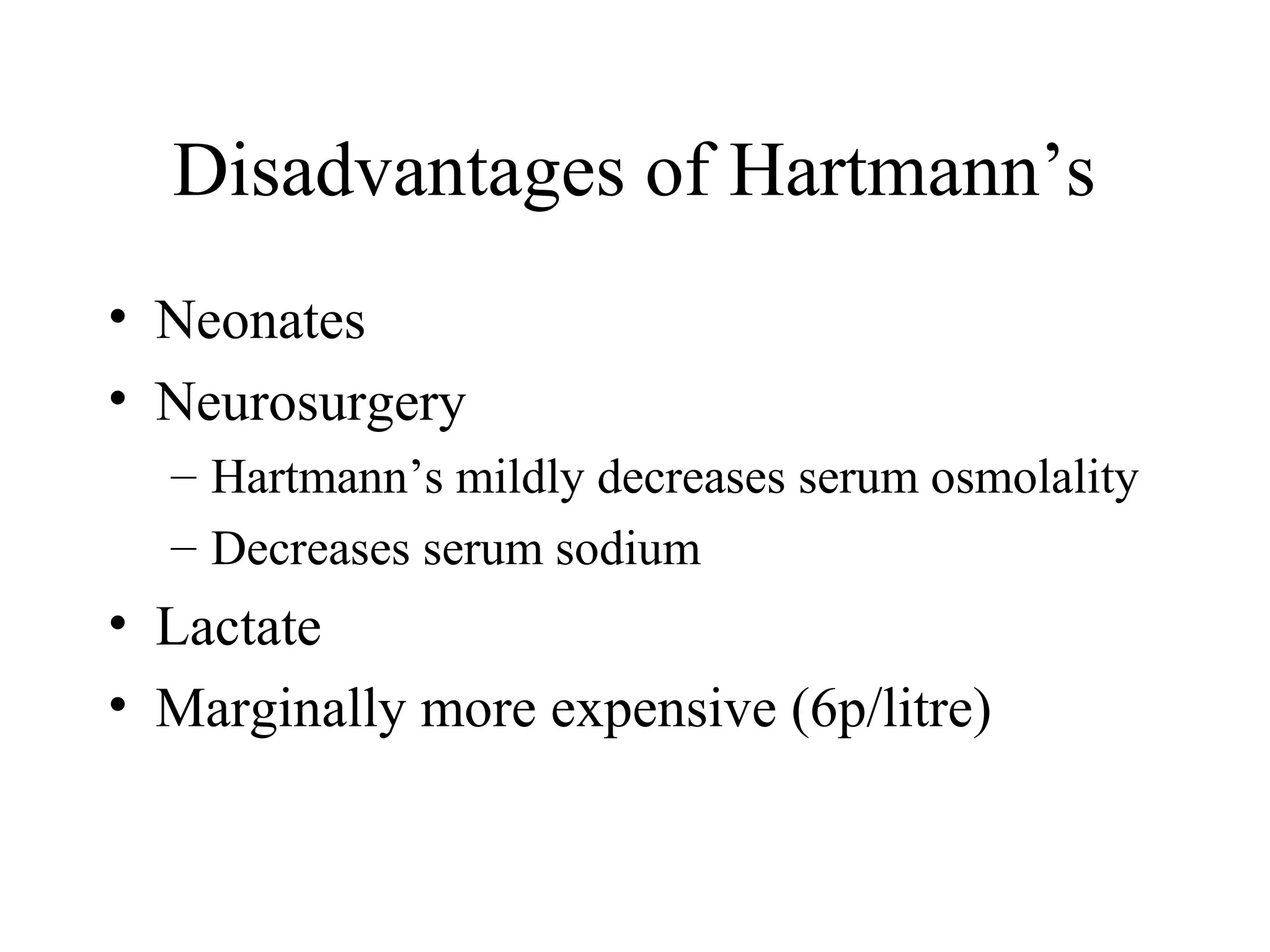 Saline vs hartmann's solution (audit) | PPT