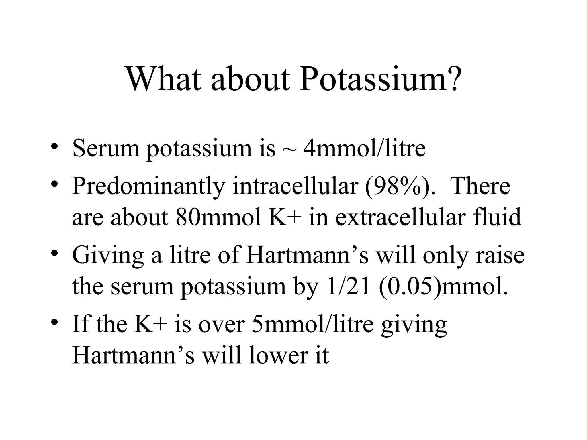Saline vs hartmann's solution (audit) | PPT